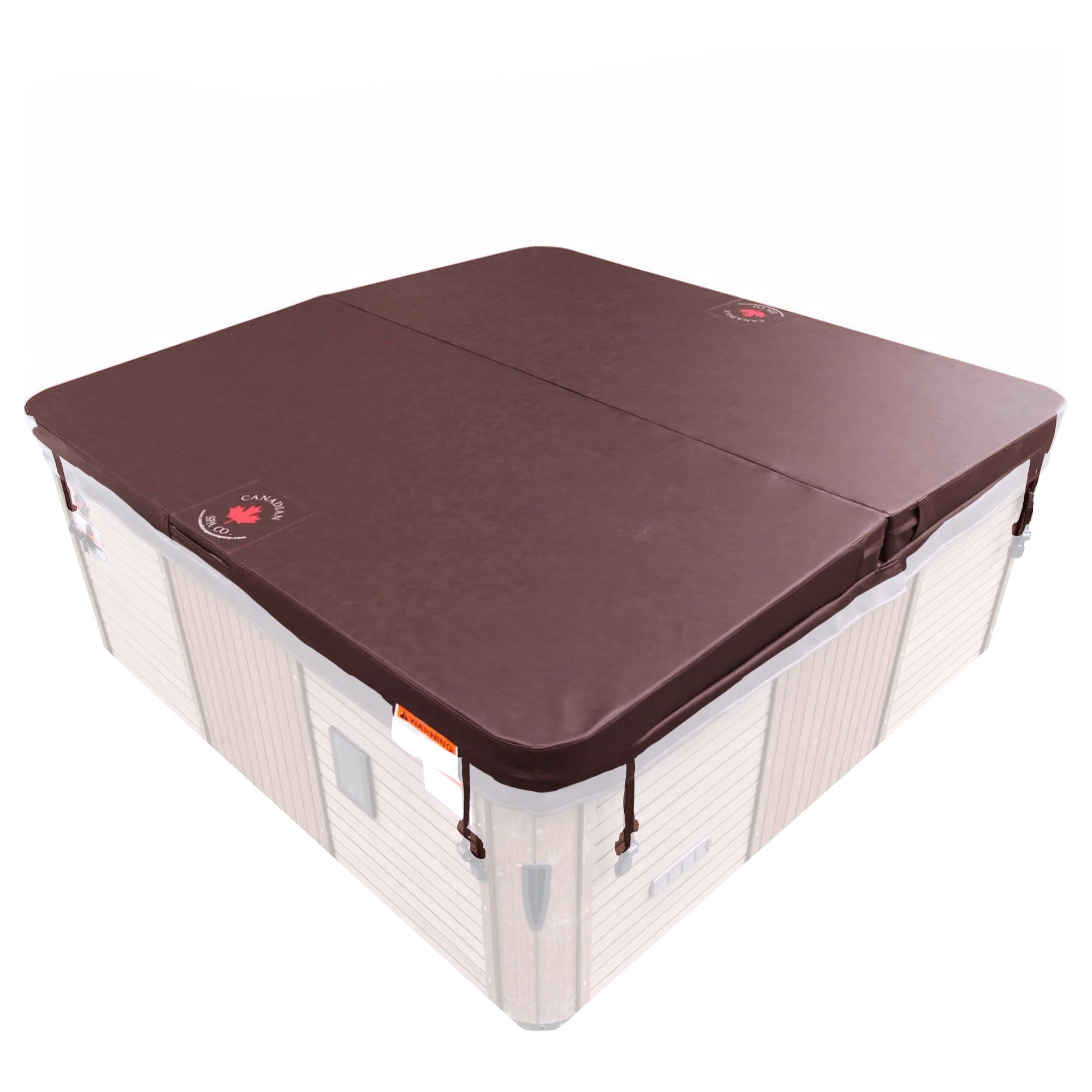 Deluxe Insulating Brown Spa Cover – Whirlpool Warehouse